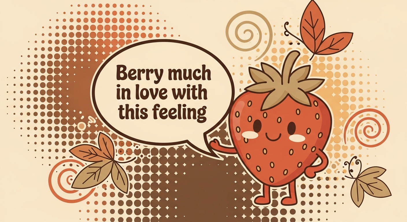 405 Cute Strawberry Puns: Short Love Birthday One-Liners Captions ...