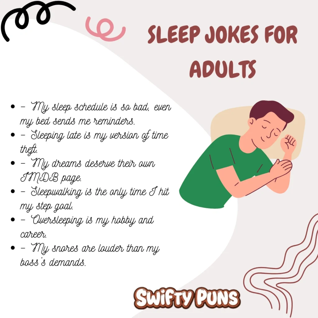 400 Sleep Puns: Cute, Short, Funny, Dirty One-Liners Captions For ...