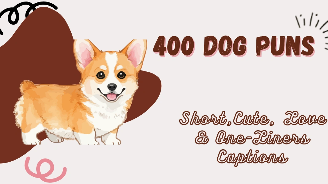 400 Best Dog Puns: Short, Love, Dirty, One-Liners & Captions For ...