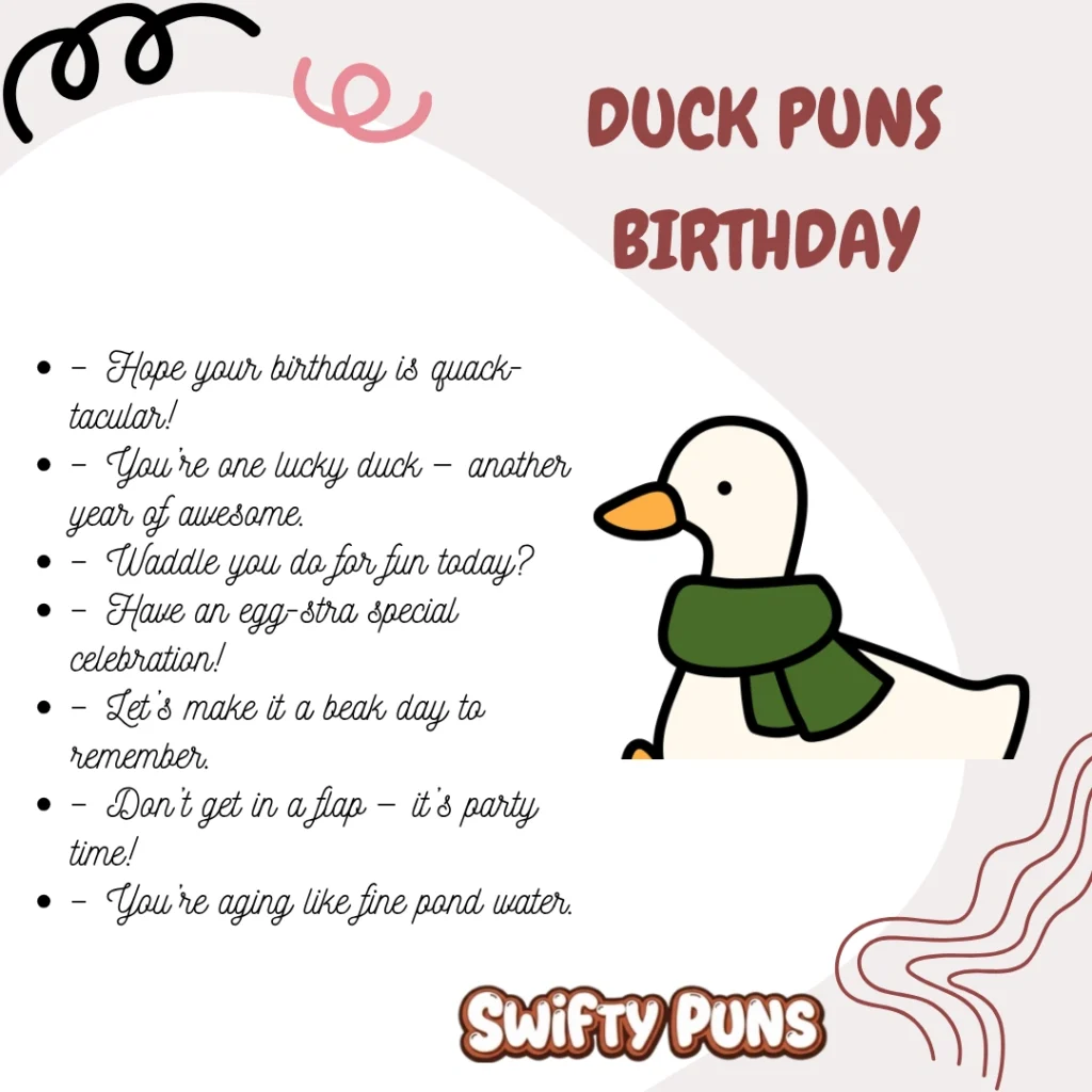 350 Duck Puns: Short, Love, Dirty, birthday One-Liners & Captions for ...