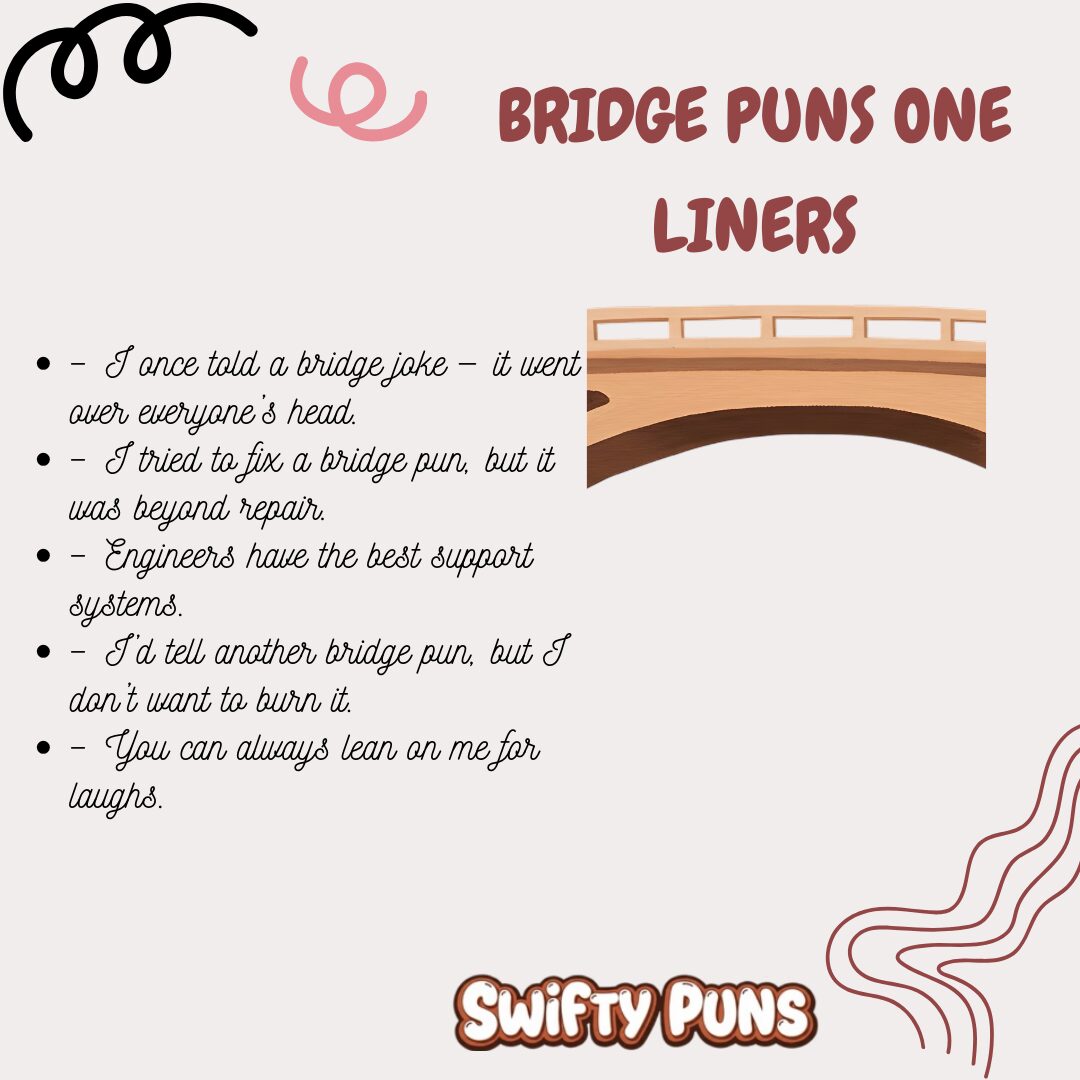 300 Bridge Puns: Short, Funny, dirty one liners & captions for ...